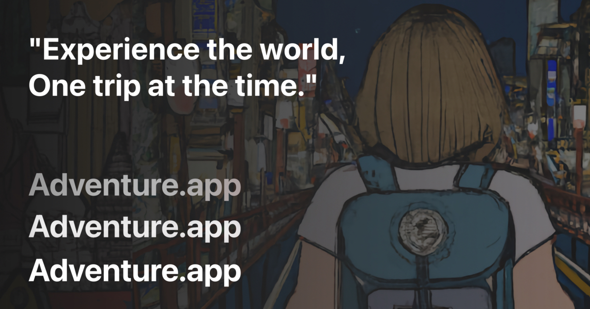 Discover the Simplicity of Trip Planning with Adventure App